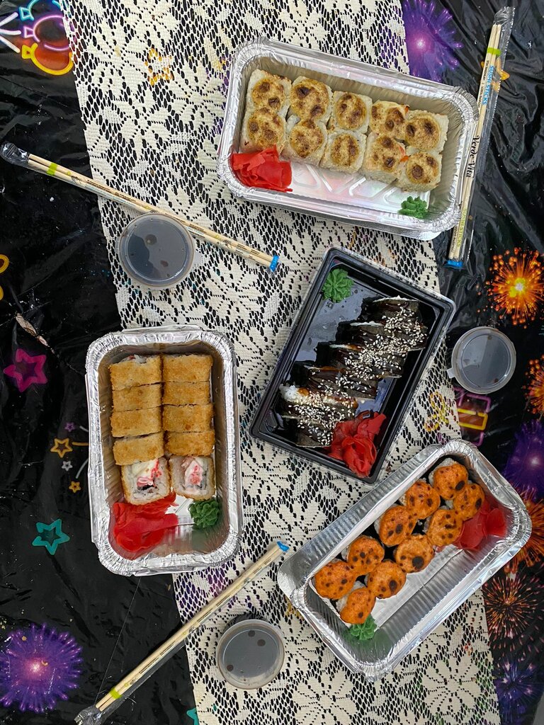 Suşi ve asya ürünleri V. P. Sushi, Akmola eyaleti, foto