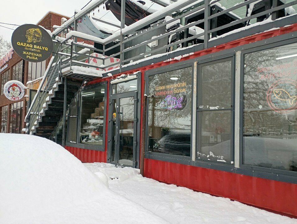 Fast food Qazaq balyq, Almatı, foto