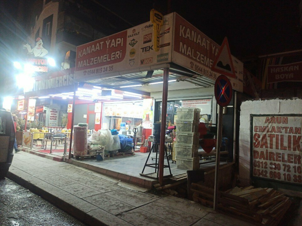 Yapı mağazası Kanaat Yapı Malzemeleri, Ankara, foto