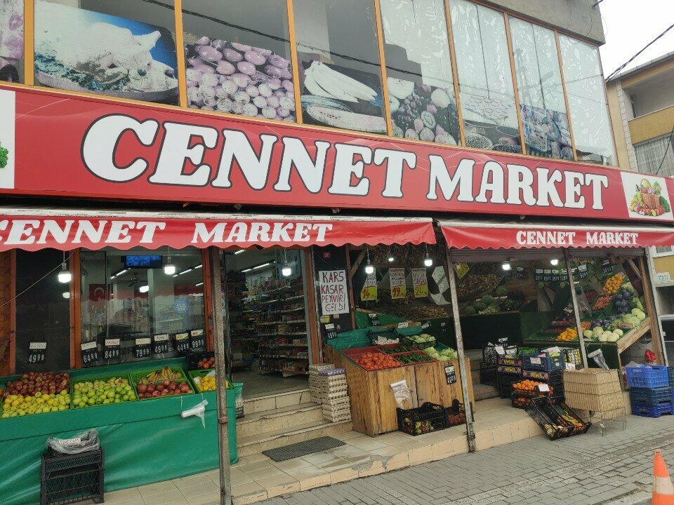 Süpermarket Cennet Market, İstanbul, foto