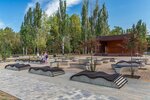 Танцплощадка (Sevastopol, Balaklavskiy District, Town of Inkerman, skver 60-letiya Oktyabrskoy Revolyutsii), dans salonları ve dans pistleri  İnkerman'dan