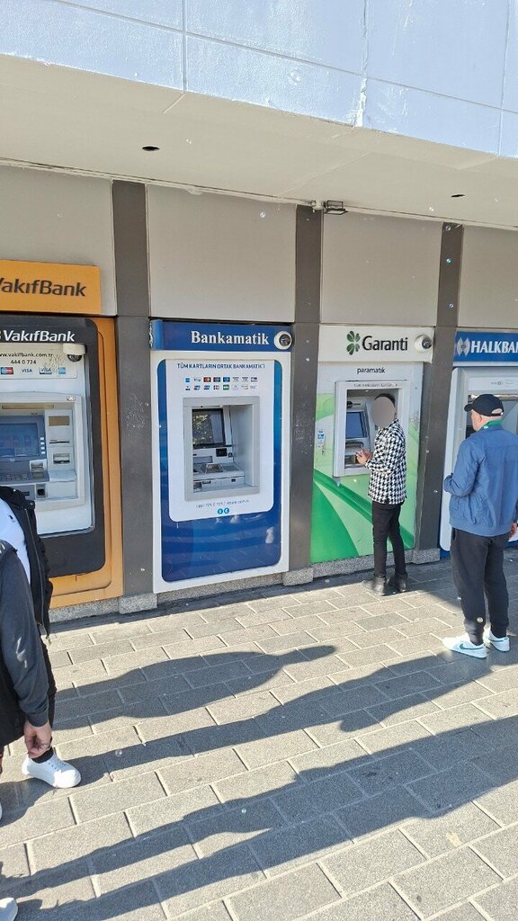 ATM'ler Türkiye İş Bankası Bankamatik, İstanbul, foto