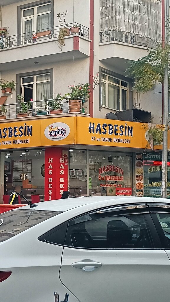 Kasap, şarküteri Hasbesin Et ve Tavuk Pazarı, İstanbul, foto