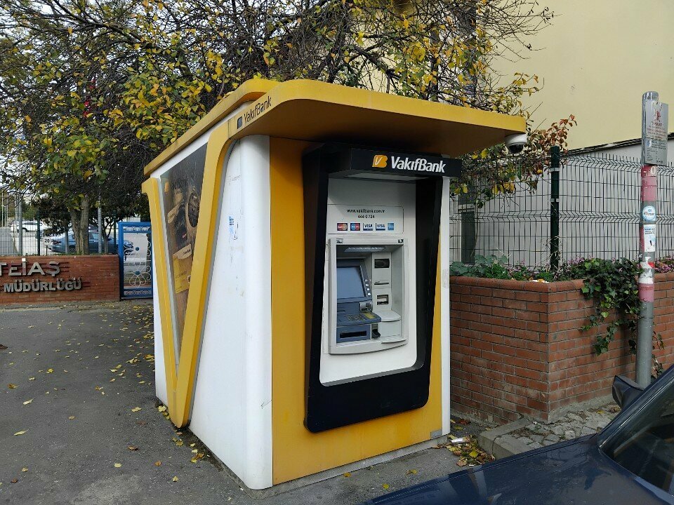 ATM'ler Vakıfbank ATM, İstanbul, foto