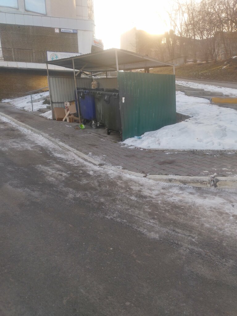 Çöp alanları Trash and garbage disposal area, Yekaterinburg, foto