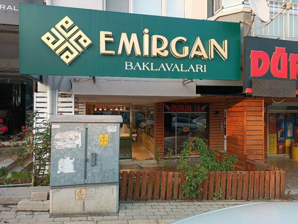 Pasta, şekerleme ve tatlı Emirgan Baklavaları, Bursa, foto