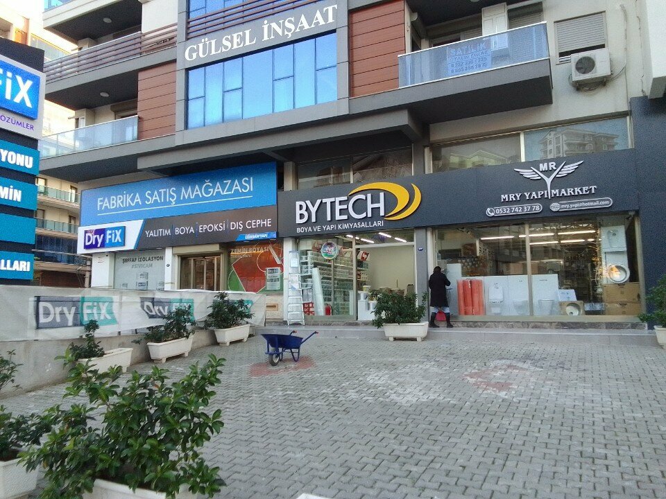 Boya ve cila malzemeleri üretim ve satış yerleri Bytech, İzmir, foto