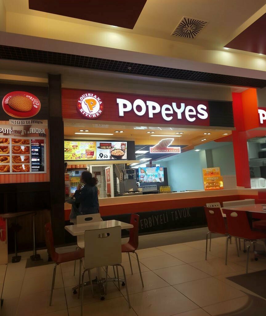Fast food Popeyes, Kütahya, foto