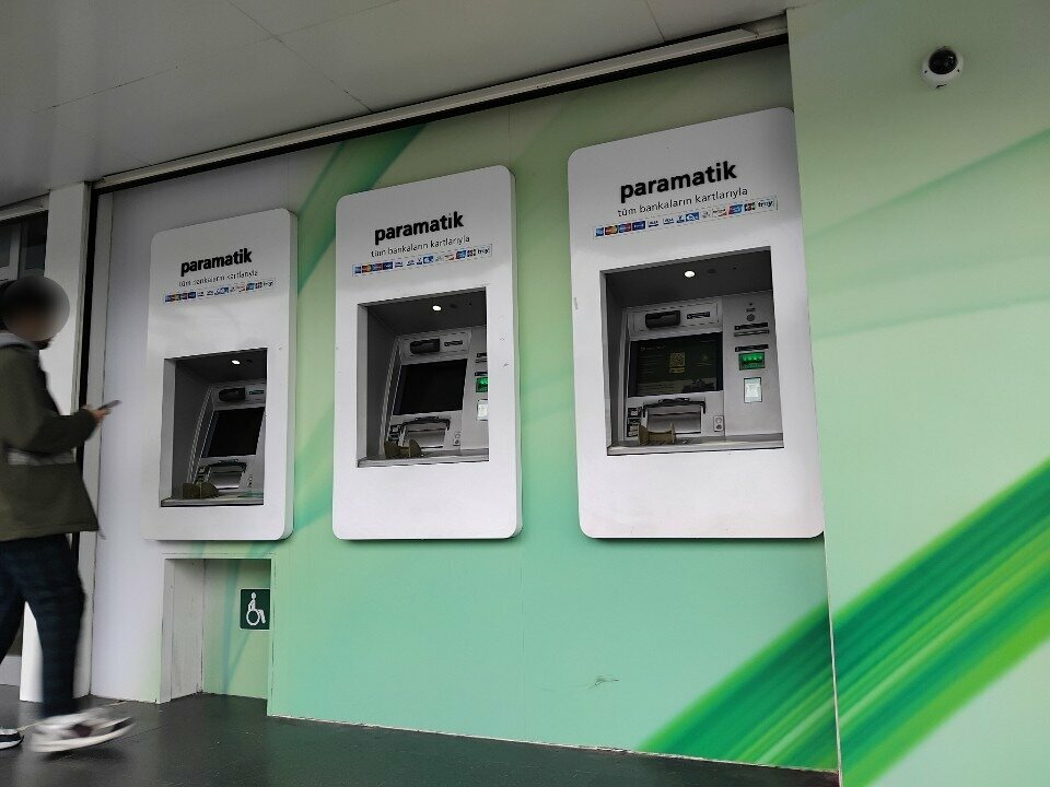 ATM'ler Garanti BBVA ATM, İstanbul, foto