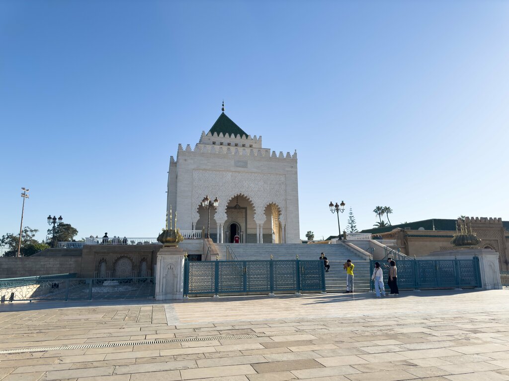 Turistik yerler Mausoleum of Mohammed V, Rabat, foto