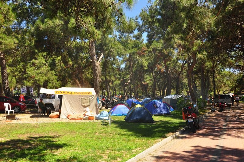 Kamp alanları Manavgat belediyesi Karavan kamp, Manavgat, foto