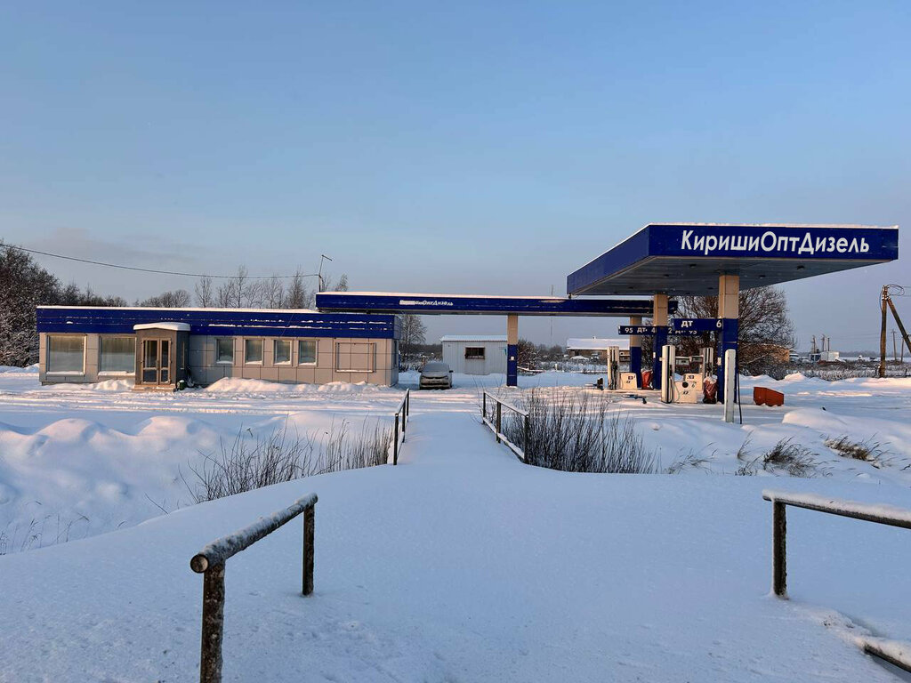 Benzin istasyonu КиришиОптДизель АЗС № 8, Saint‑Petersburg ve Leningradskaya oblastı, foto