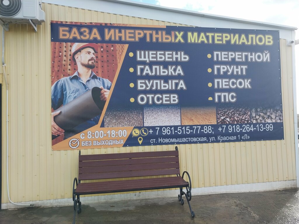 Endüstriyel mineraller База инертных материалов, Krasnodarski krayı, foto
