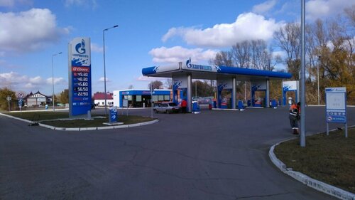Benzin istasyonu Gazpromneft, Altayski krayı, foto