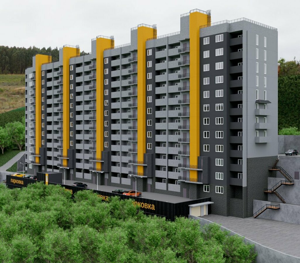 Konut blokları Нагорный, Vladivostok, foto