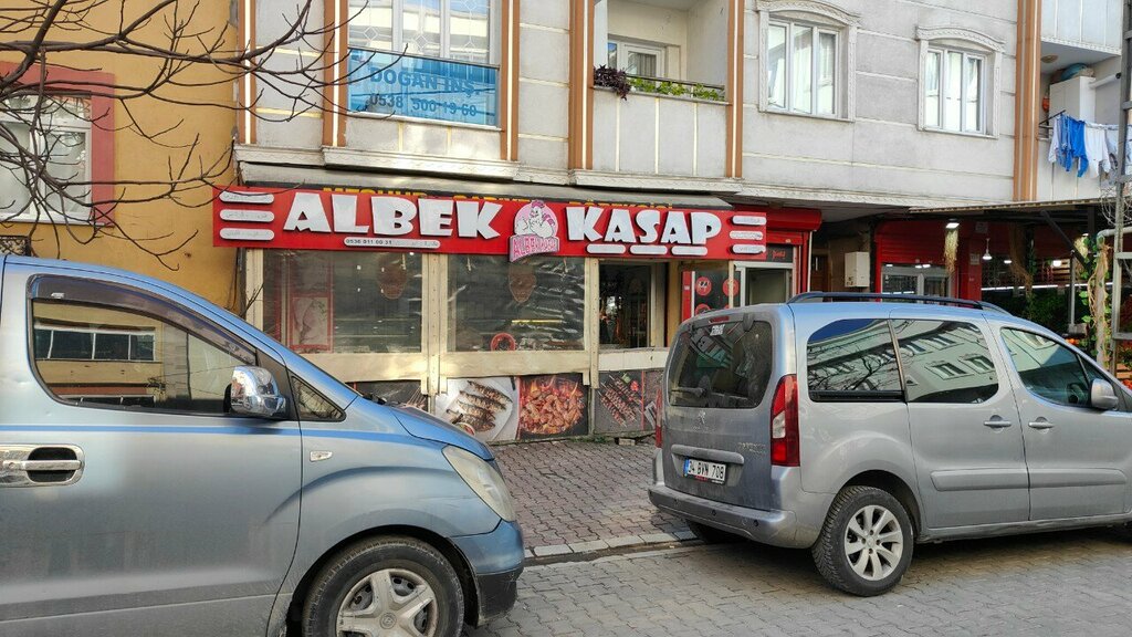 Kasap, şarküteri Albek Kasap, İstanbul, foto
