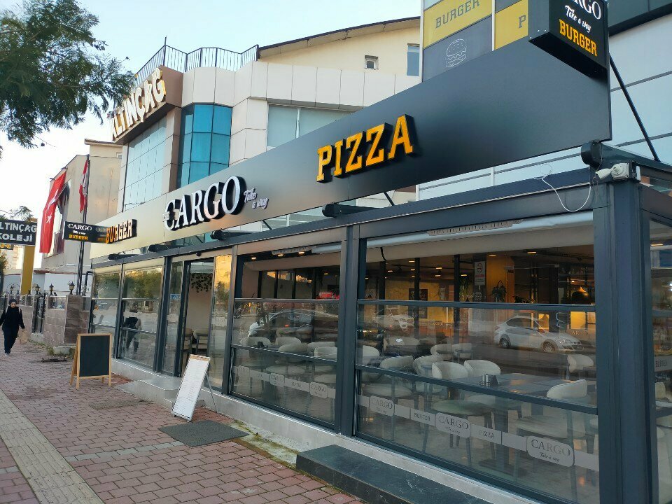Restoran The Cargo Burger Pizza, Antalya, foto