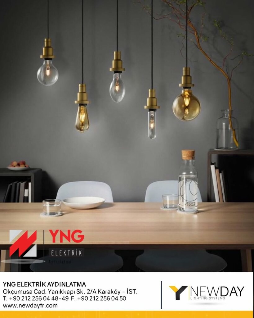 Lamba ve avize mağazaları Yng Elektrik, İstanbul, foto