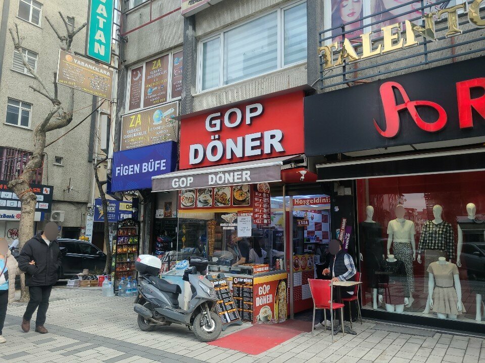 Fast food Gop Döner, İstanbul, foto