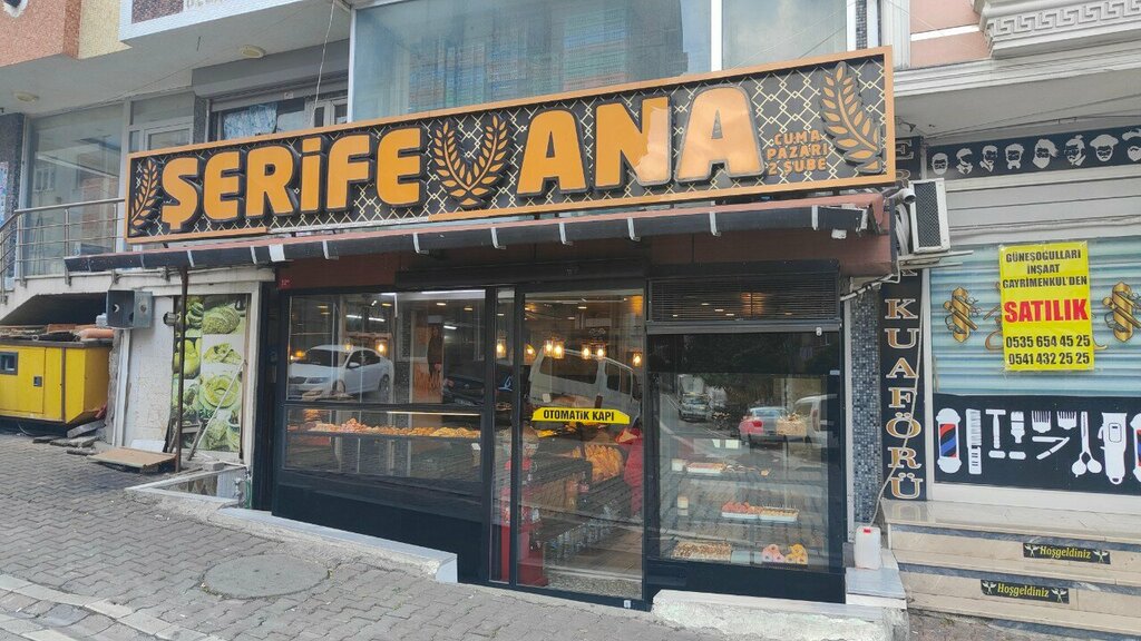 Ekmek fırını Şerife Ana Unlu Mamülleri, İstanbul, foto