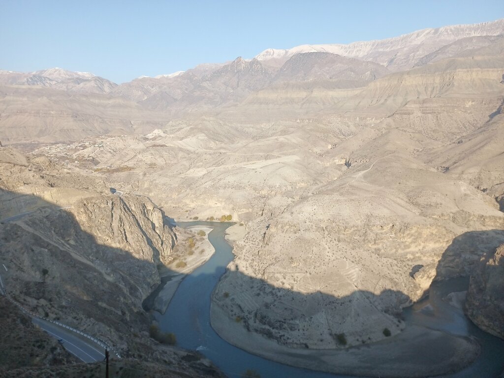 Park, sokak heykeli Открытый музей Ахульго, Dağıstan, foto