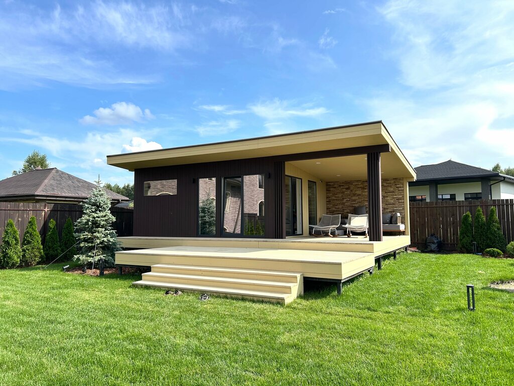 Yazlık ev inşaatı Ne Besedka, Riazanskaya oblastı, foto