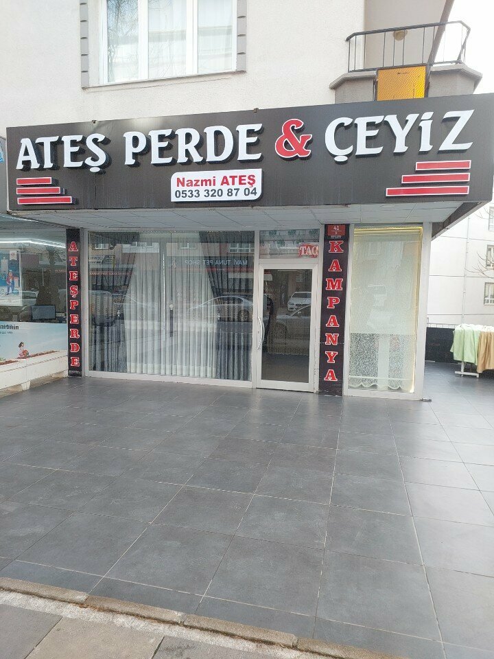Giyim mağazası Ateş Tekstil Perde Çeyiz, Ankara, foto