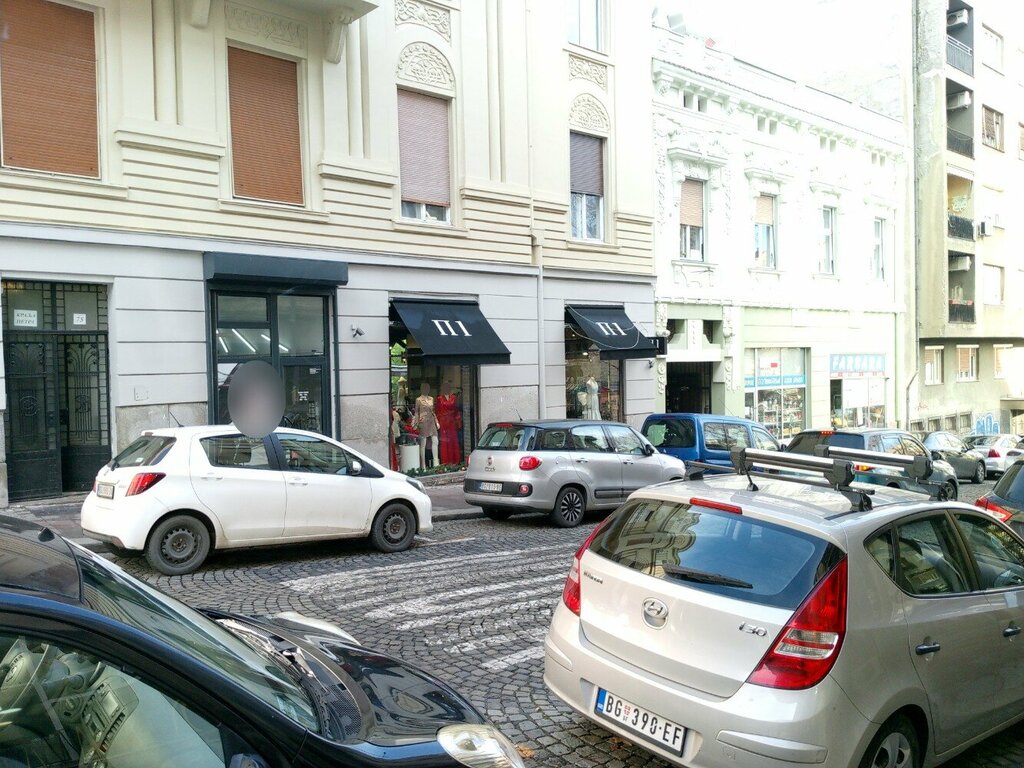 Giyim mağazası П1 Concept Store, Belgrad, foto