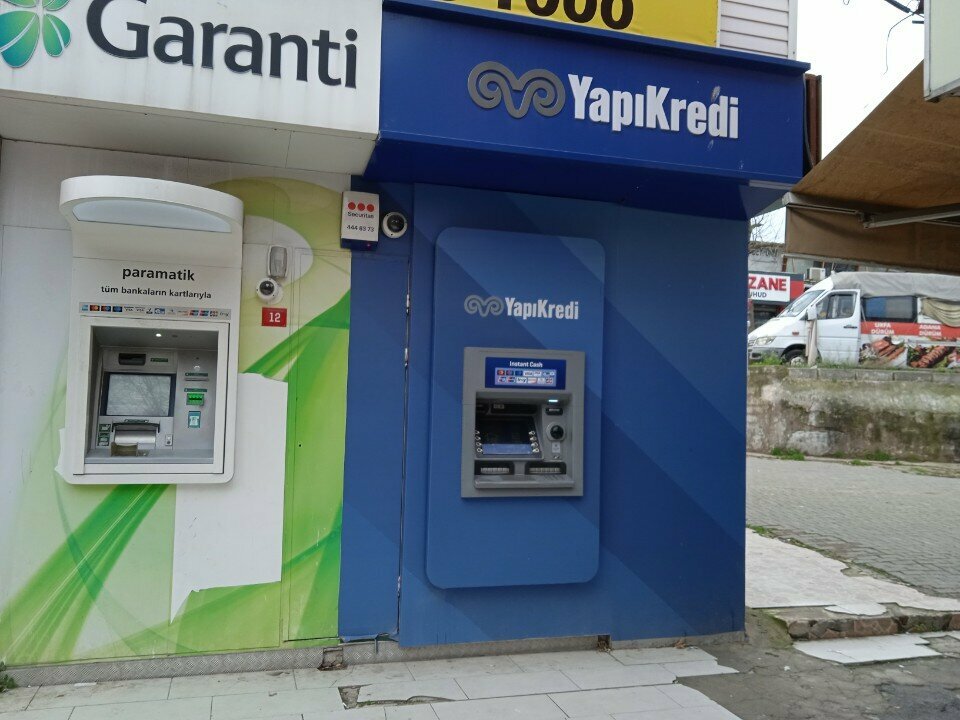 ATM'ler Yapı Kredi, İstanbul, foto
