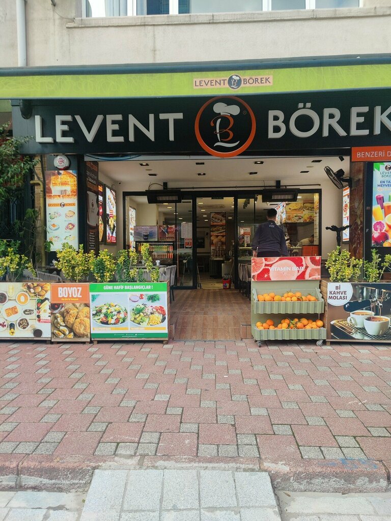 Kafe Levent Börek, İstanbul, foto