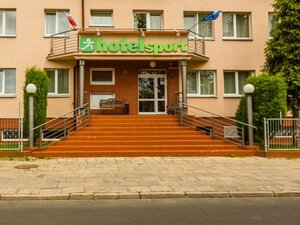 Hotel Sport (West Pomeranian Voivodeship, Koszalin, ulica Sportowa, 14), otel  Koszalin'den