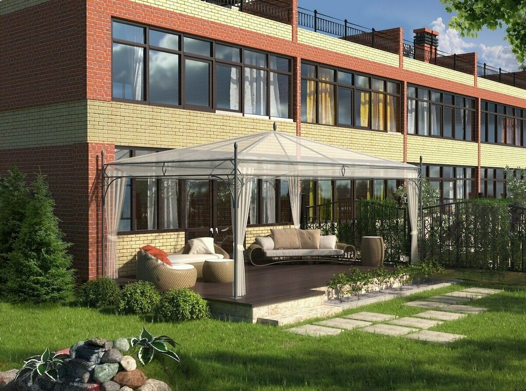 Konut blokları Futuro Парк, Habarovski krayı, foto