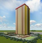Гвардейский (Belovezhskaya ulitsa No:50), konut blokları  Novosibirsk'ten