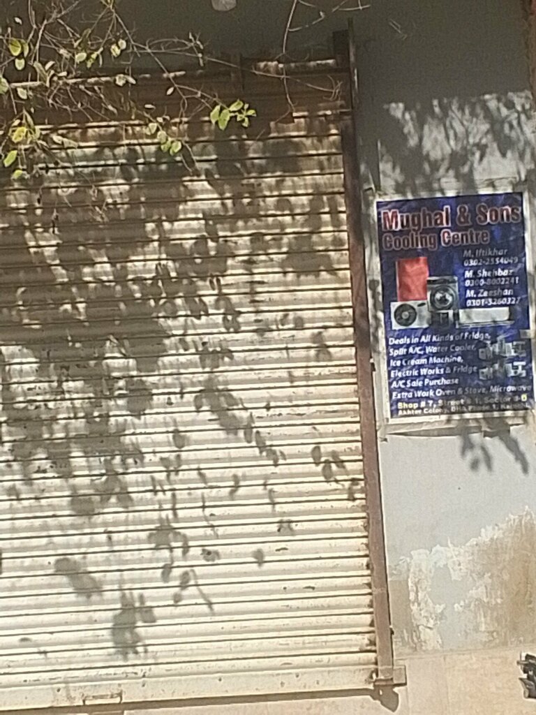 Elektrikli cihazların tamiri Mughal and sons cooling centre, Karaçi, foto