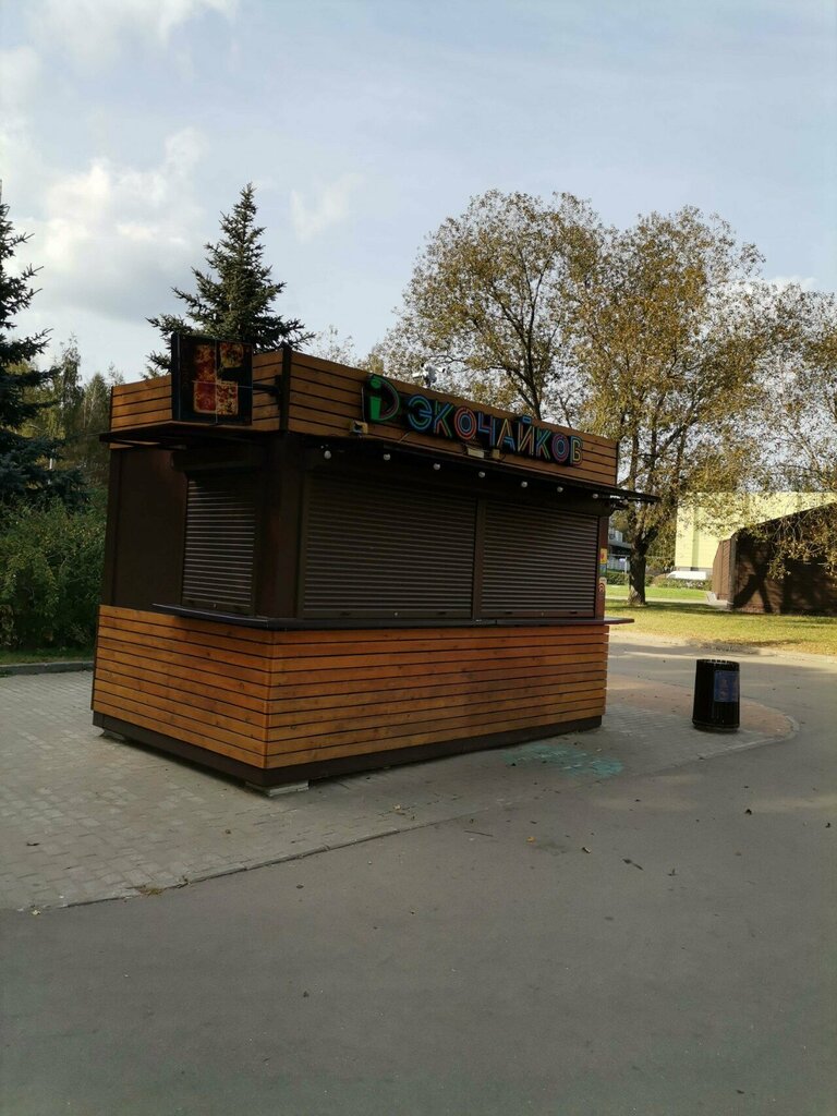 Kahve dükkanları Ecochaikov, Moskova, foto