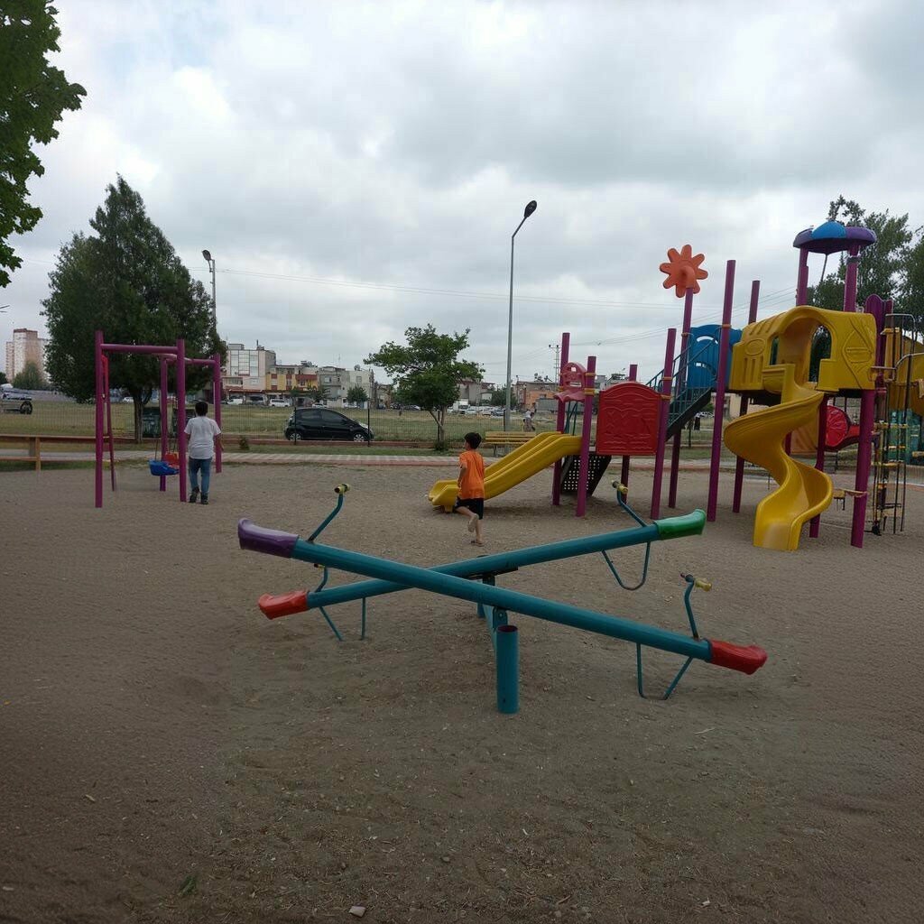 Afet ve acil durum toplanma alanı Toplanma Alanı - Mehmet Akif Ersoy Mah. Park, Adana, foto