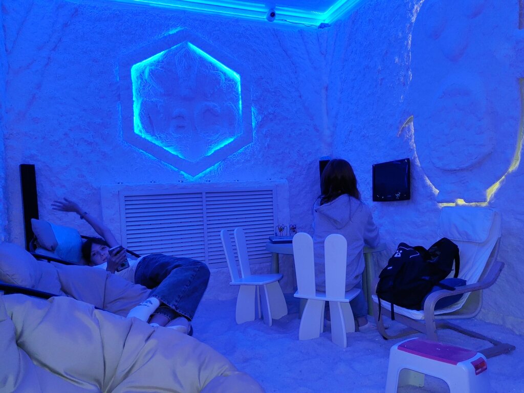 Tuz mağarası NaCl, Kaliningradskaya oblastı, foto