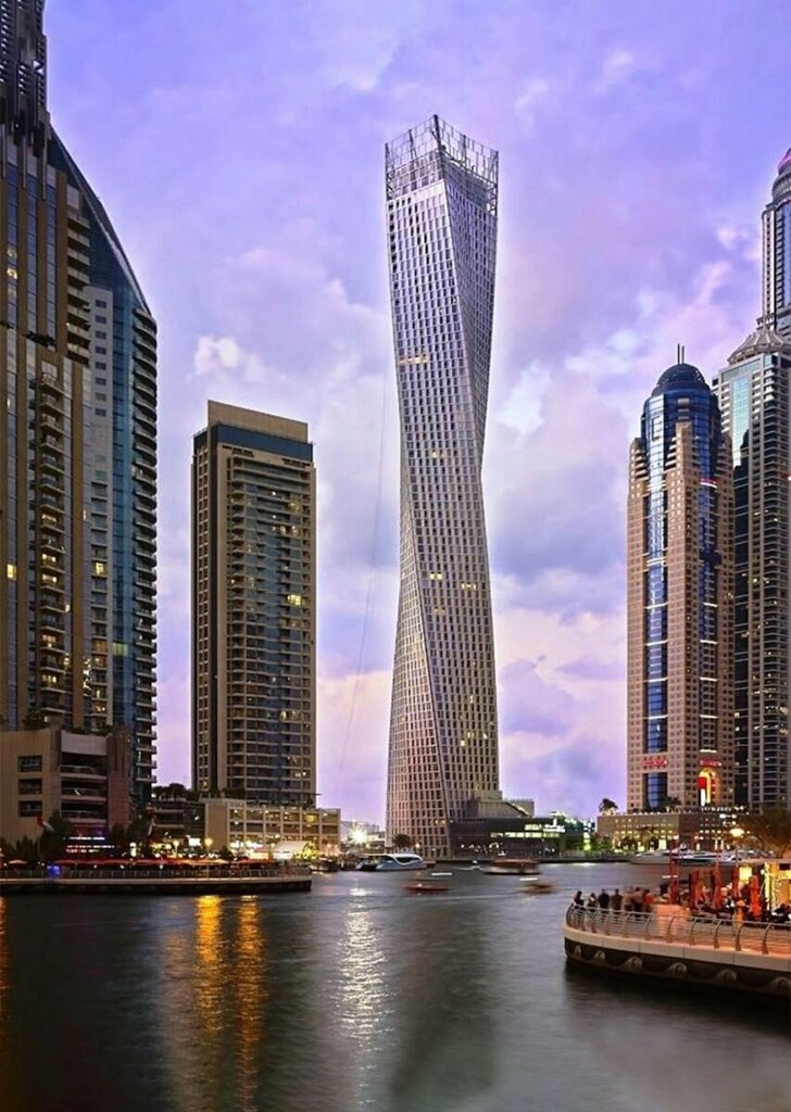Konut blokları Cayan Tower, Dubai, foto