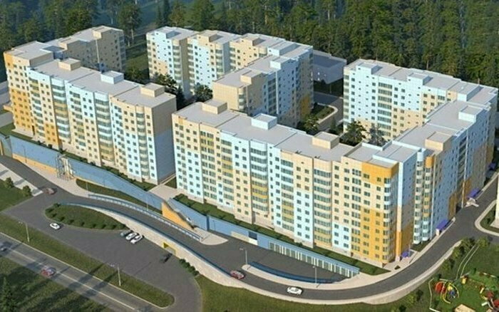Konut blokları ZhK Skhodnya Park, otdel prodazh, Himki, foto