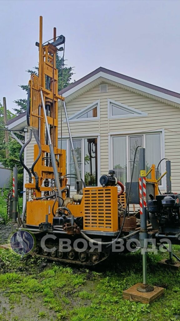 Sondaj çalışmaları Svoya Voda, Habarovsk, foto