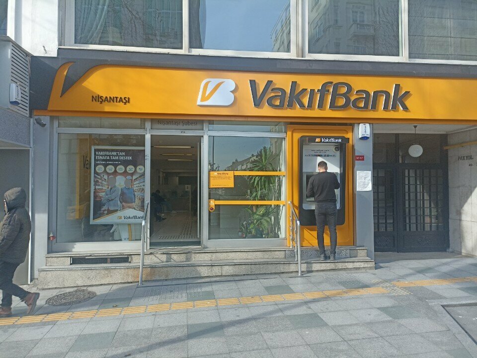 ATM'ler Vakıfbank ATM, İstanbul, foto