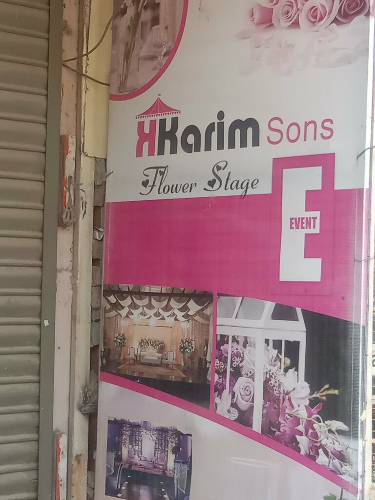 Çiçek pazarı Katima, Karaçi, foto