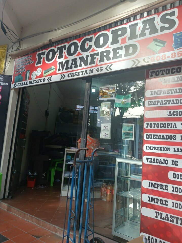 Fotokopi dükkanları Fotocopias Manfred, Santa‑Krus, foto