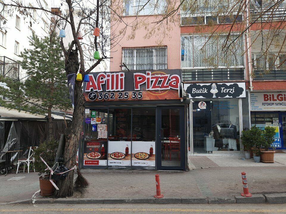 Fast food Afilli Pizza, Ankara, foto