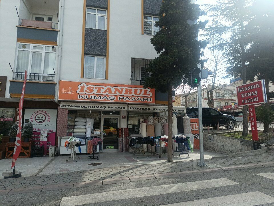 Kumaşçılar İstanbul Kumaş Pazarı, Ankara, foto