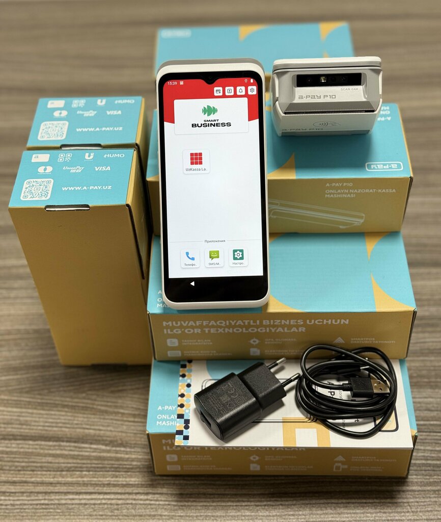 Yazar kasa ve sarf malzemeleri Smart Ecosystem Uzkassa, Harezm eyaleti, foto