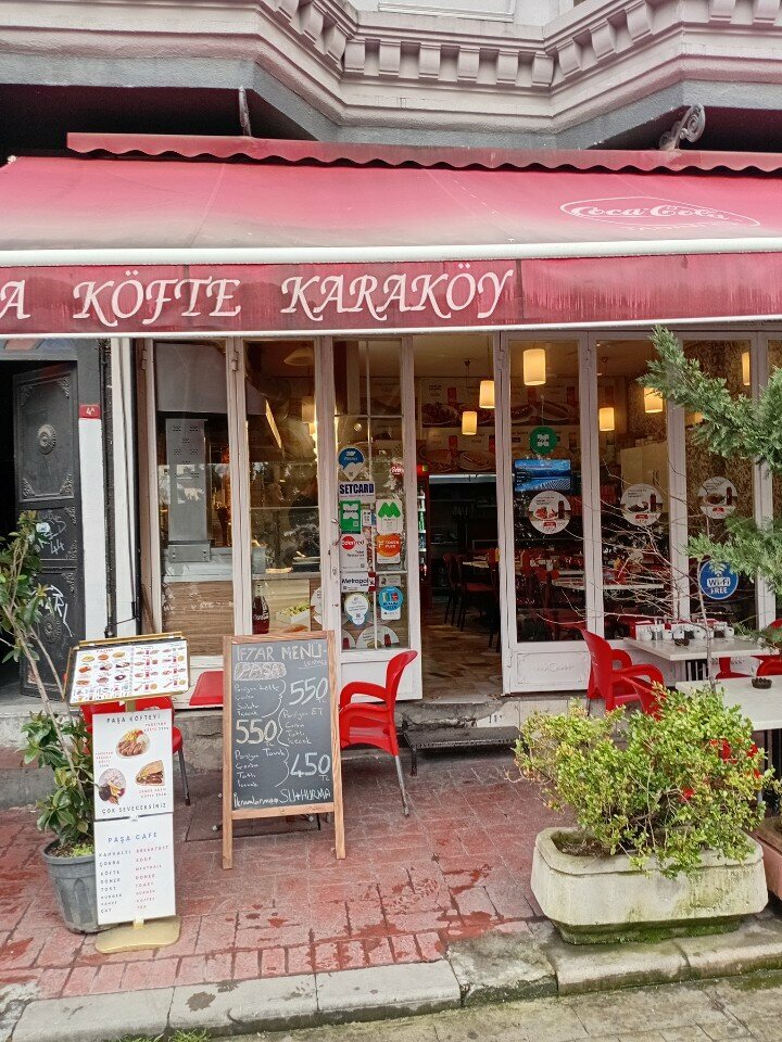 Fast food Paşa Cafe Karaköy, İstanbul, foto