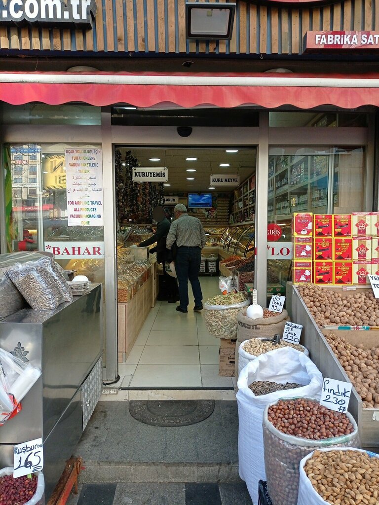 Kuruyemiş, atıştırmalık, kuru meyve Hasbel Kuruyemiş, İstanbul, foto