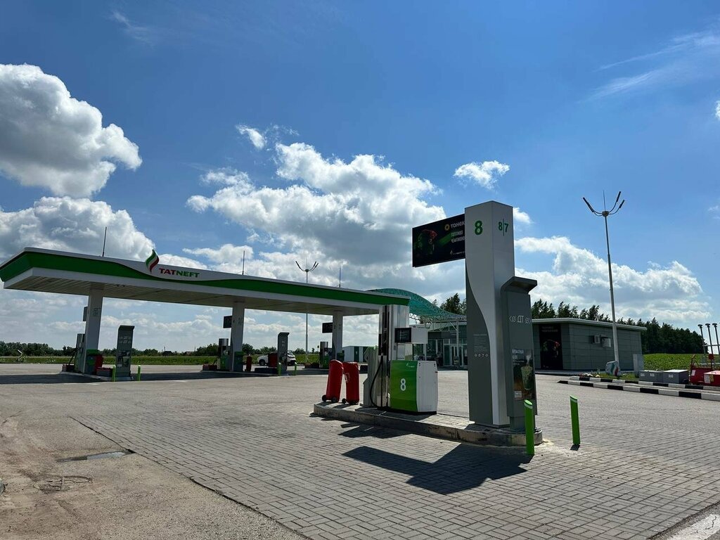 Benzin istasyonu Tatneft', Tataristan, foto