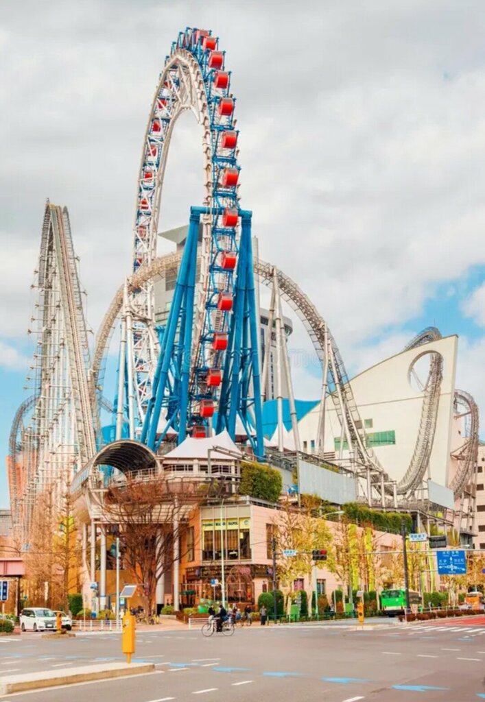 Kültür ve eğlence parkları Tokyo Dome City Attractions, Tokyo, foto